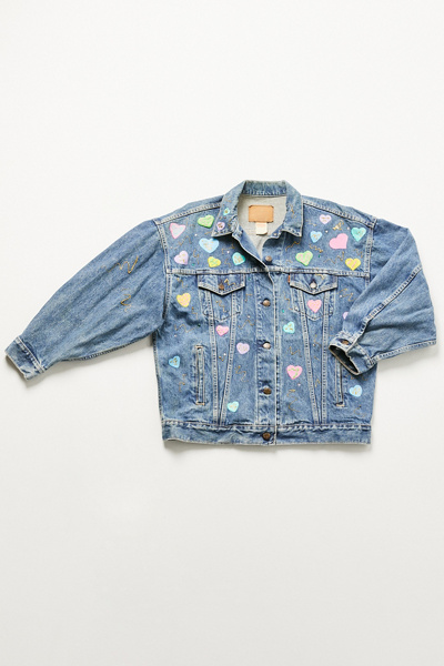 Vintage Heart Denim Jacket | Urban Outfitters Canada