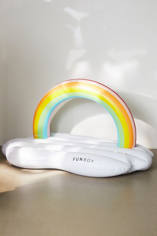 FUNBOY Rainbow Lounger Pool Float | Urban Outfitters