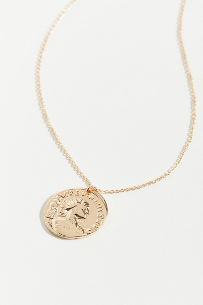 Organic Coin Pendant Necklace | Urban Outfitters