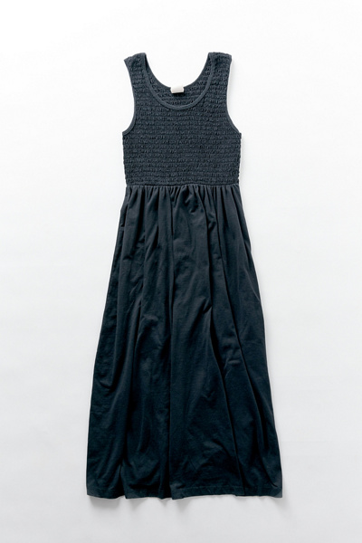 Vintage Black Smocked Maxi Dress | Urban Outfitters Canada