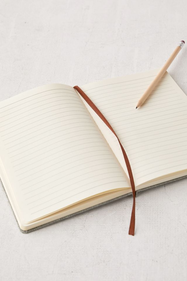 Linen Notebook | Urban Outfitters
