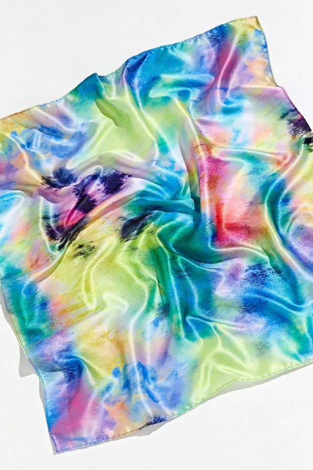 Water Color Dye Bandana | Urban Outfitters