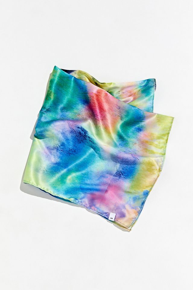 Water Color Dye Bandana | Urban Outfitters