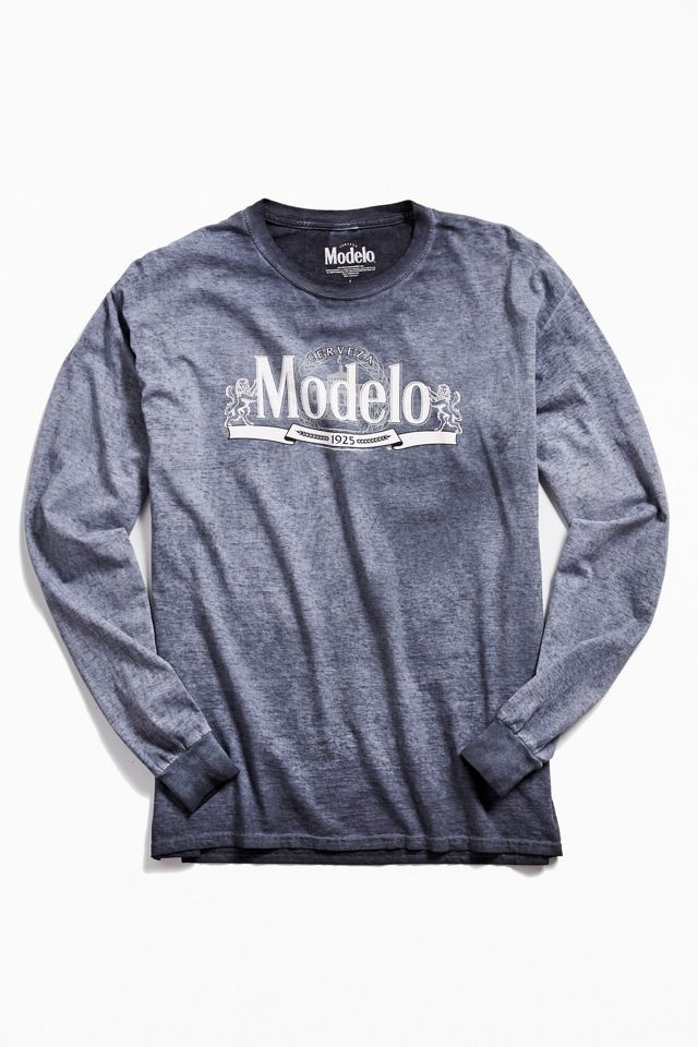 Modelo Dyed Long Sleeve Tee | Urban Outfitters