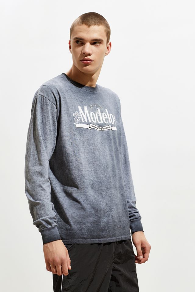 Modelo Dyed Long Sleeve Tee | Urban Outfitters