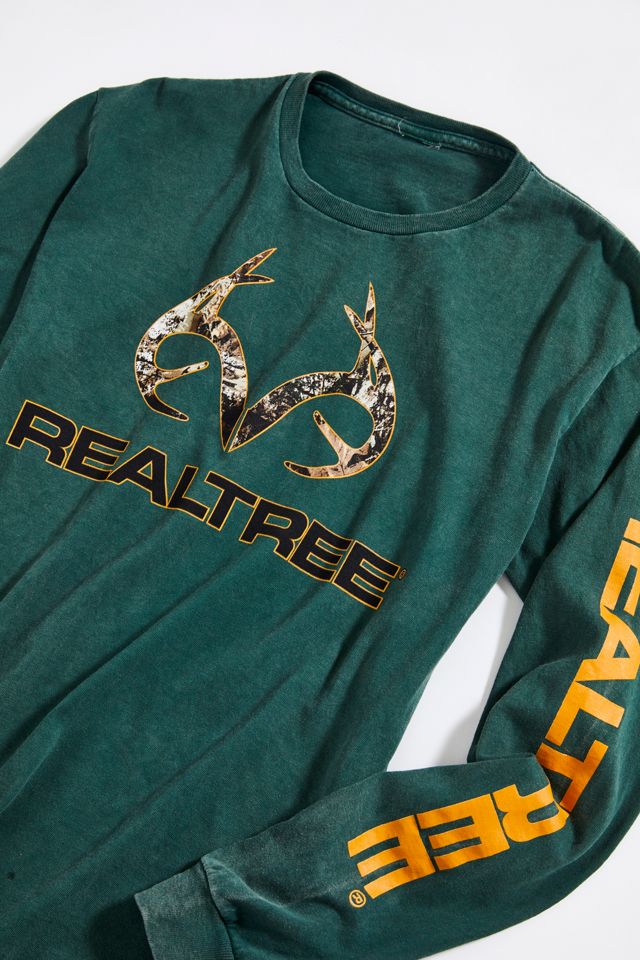 RealTree Camo Long Sleeve Tee | Urban Outfitters