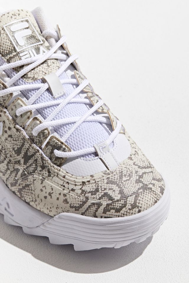 FILA UO Exclusive Snake Print Disruptor 2 Sneaker | Urban Outfitters