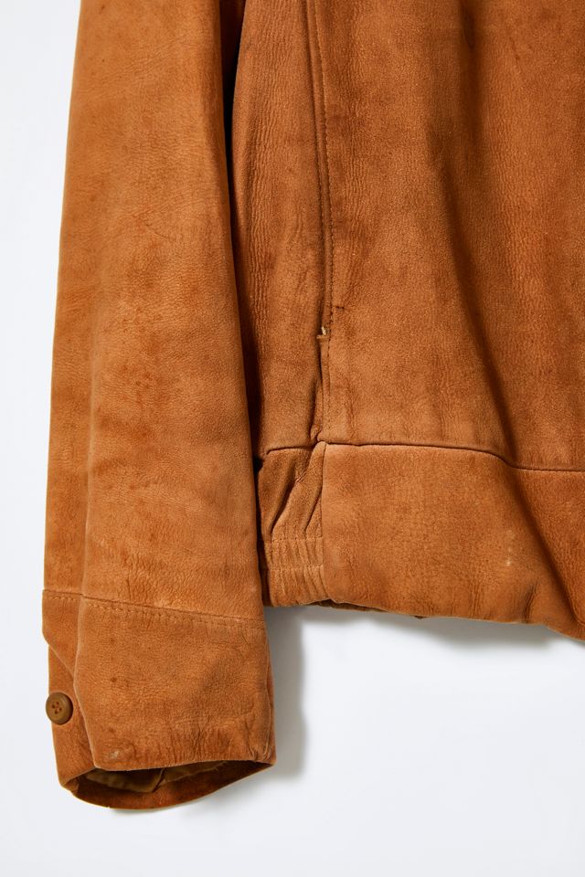 Vintage Tan Suede Jacket | Urban Outfitters Canada