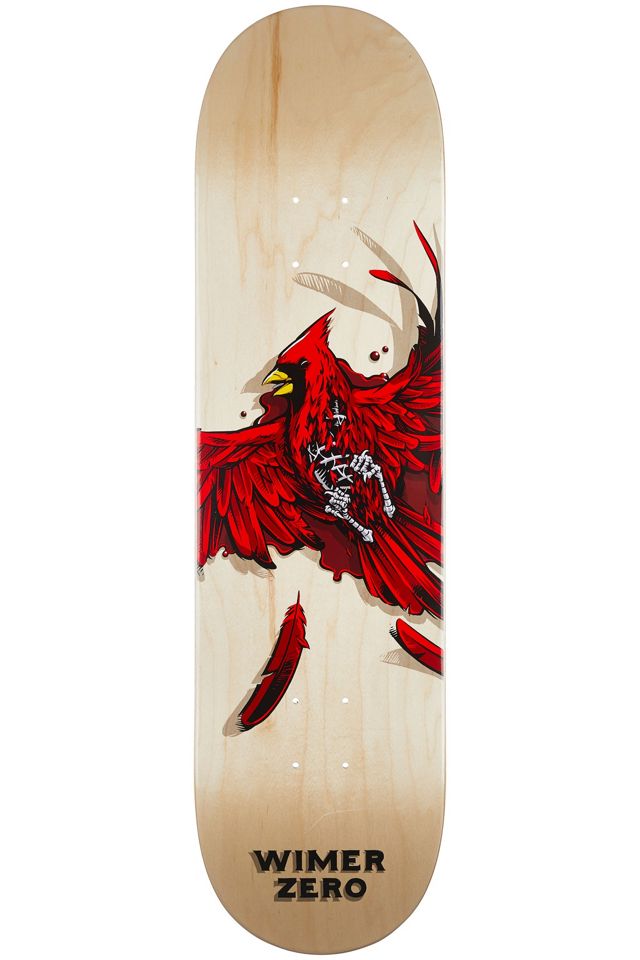 Zero Wimer Dead Cardinal Skateboard Deck 8.25 x 31.7 | Urban Outfitters