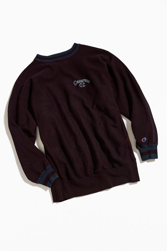 Vintage Champion Chainstitch Crew-Neck Sweatshirt | Urban Outfitters