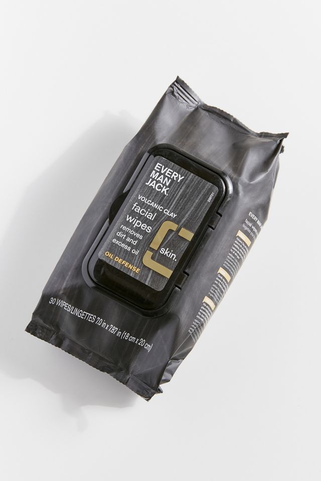Every Man Jack Volcanic Clay Face Wipe Pack | Urban Outfitters