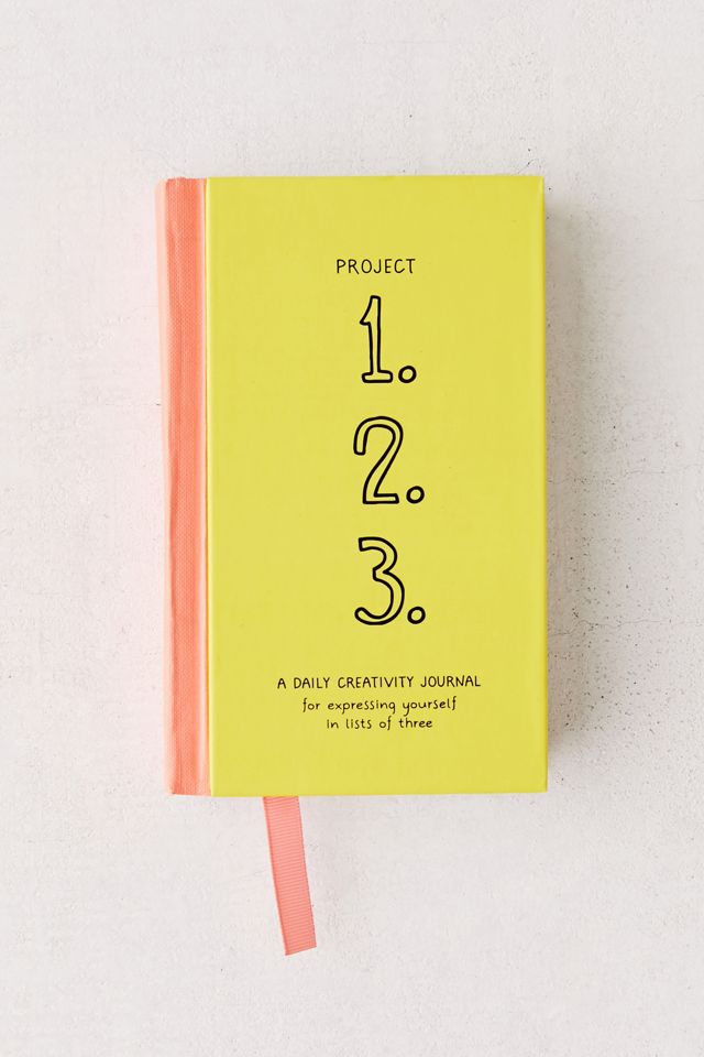 Project 1, 2, 3: A Daily Creativity Journal for Expressing Yourself in ...