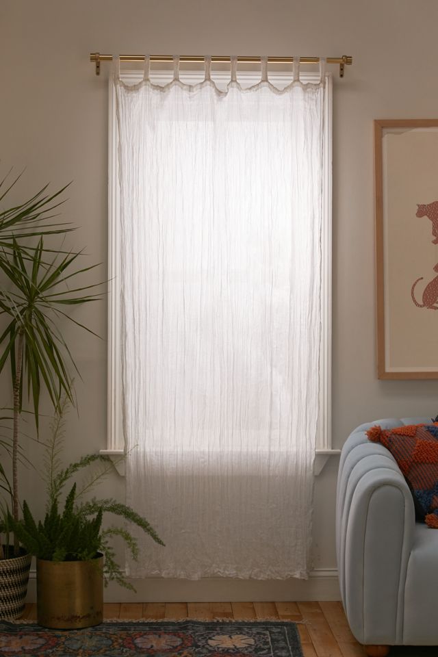Crinkle Gauze Window Panel | Urban Outfitters