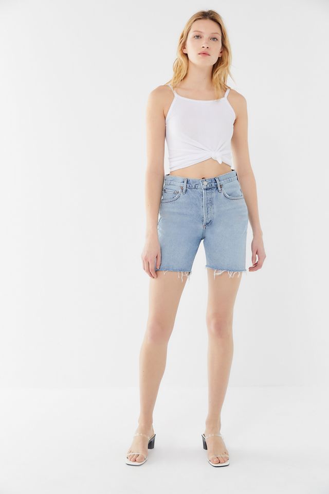 AGOLDE Rumi Cutoff Bermuda Short – Renewal | Urban Outfitters
