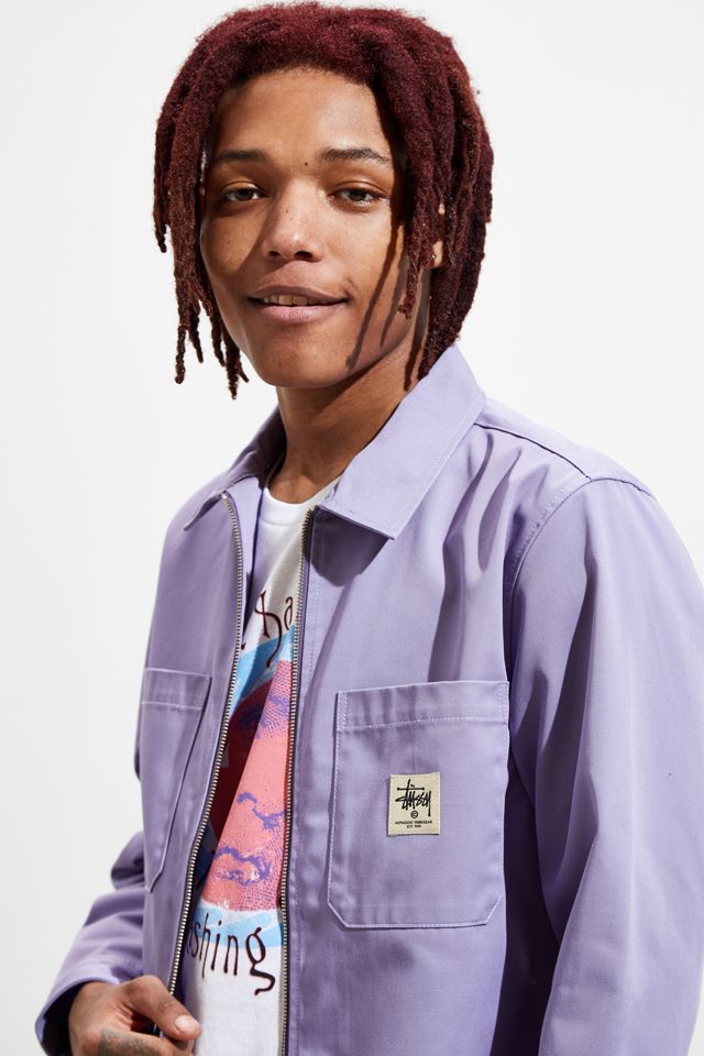 Stussy Zip-Up Work Shirt | Urban Outfitters
