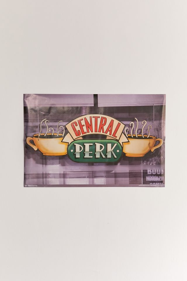 Friends Central Perk Poster | Urban Outfitters