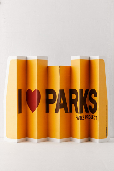 Parks Project I Heart Parks Car Windshield Sun Shade | Urban Outfitters