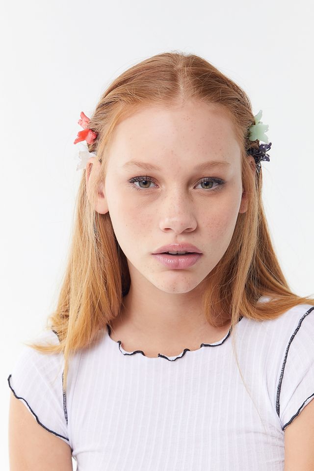 Flutter Butterfly Hair Clip Set | Urban Outfitters