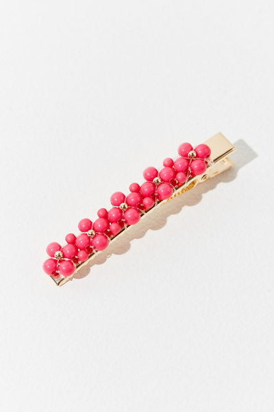 Flamenco Floral Beaded Slide Hair Clip | Urban Outfitters