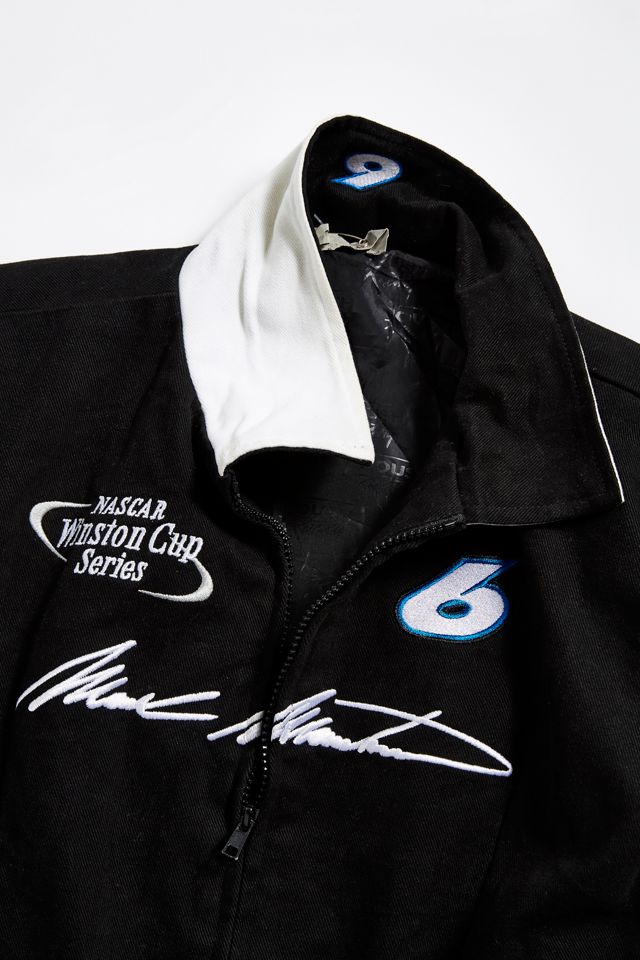 Vintage Black + White NASCAR Winston Cup Racing Jacket | Urban Outfitters