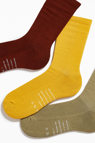 UO Overdyed Crew Sock 3-Pack | Urban Outfitters Canada