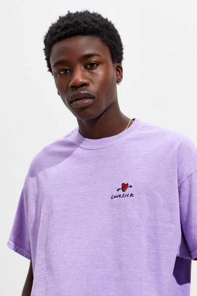 Embroidered Lovesick Tee | Urban Outfitters Canada