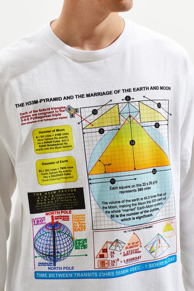 H33M Perfect Pyramid Long Sleeve Tee | Urban Outfitters