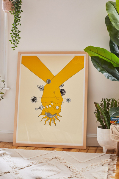 Nadja Everything Revolves Around Us Art Print | Urban Outfitters Canada