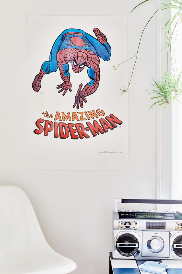 Urban Renewal Vintage The Amazing Spider-Man Poster | Urban Outfitters
