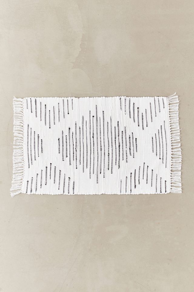 Quinn Low-Profile Woven Rug | Urban Outfitters