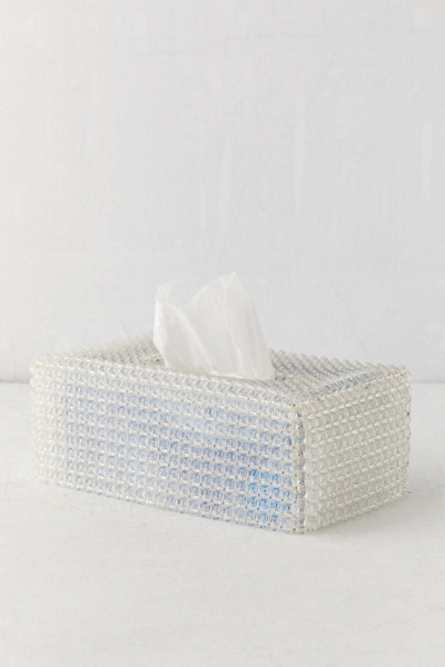 Beaded Tissue Box Cover | Urban Outfitters