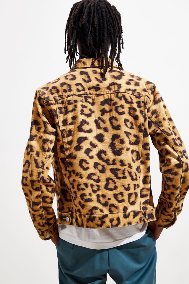 BDG Animal Print Denim Trucker Jacket | Urban Outfitters
