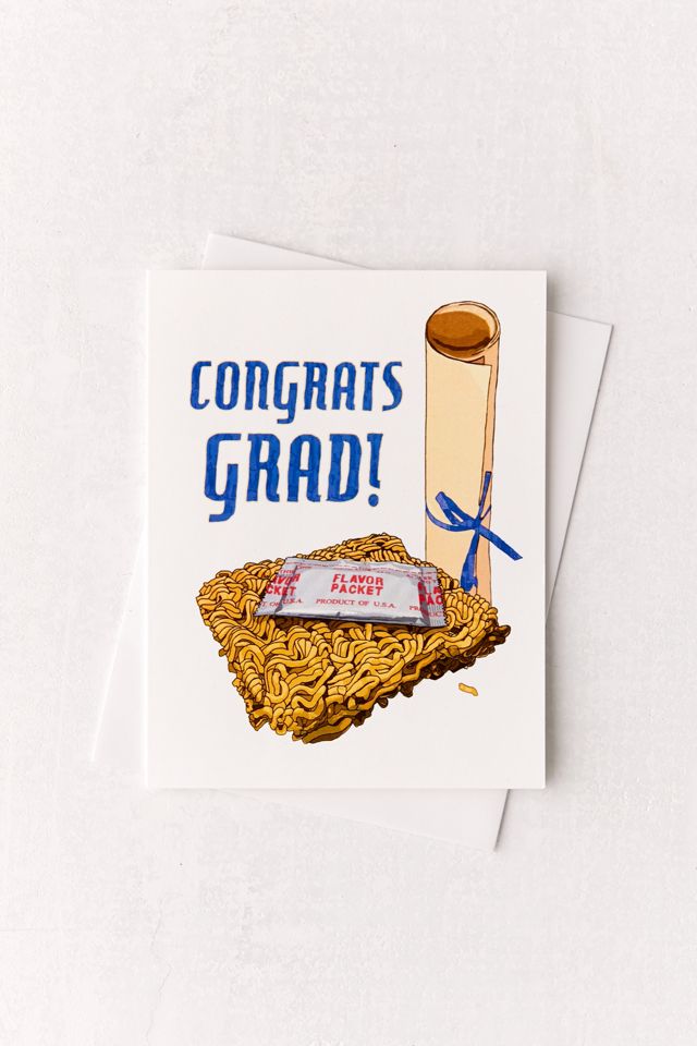 Ramen Graduation Card | Urban Outfitters