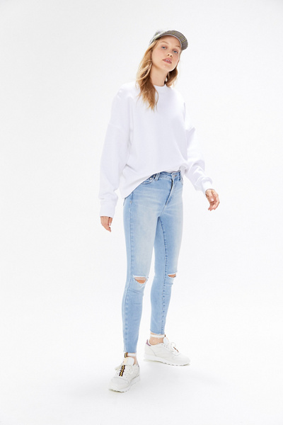 ZGY DENIM Mid-Rise Skinny Jean – Swizzle Sticks | Urban Outfitters