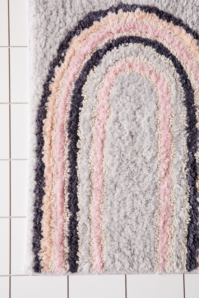 Modern Wavy Bath Mat | Urban Outfitters