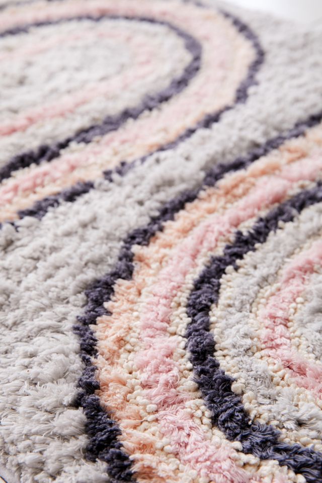 Modern Wavy Bath Mat | Urban Outfitters
