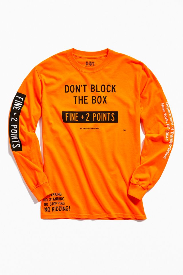 NYC Department Of Transportation Long Sleeve Tee | Urban Outfitters Canada