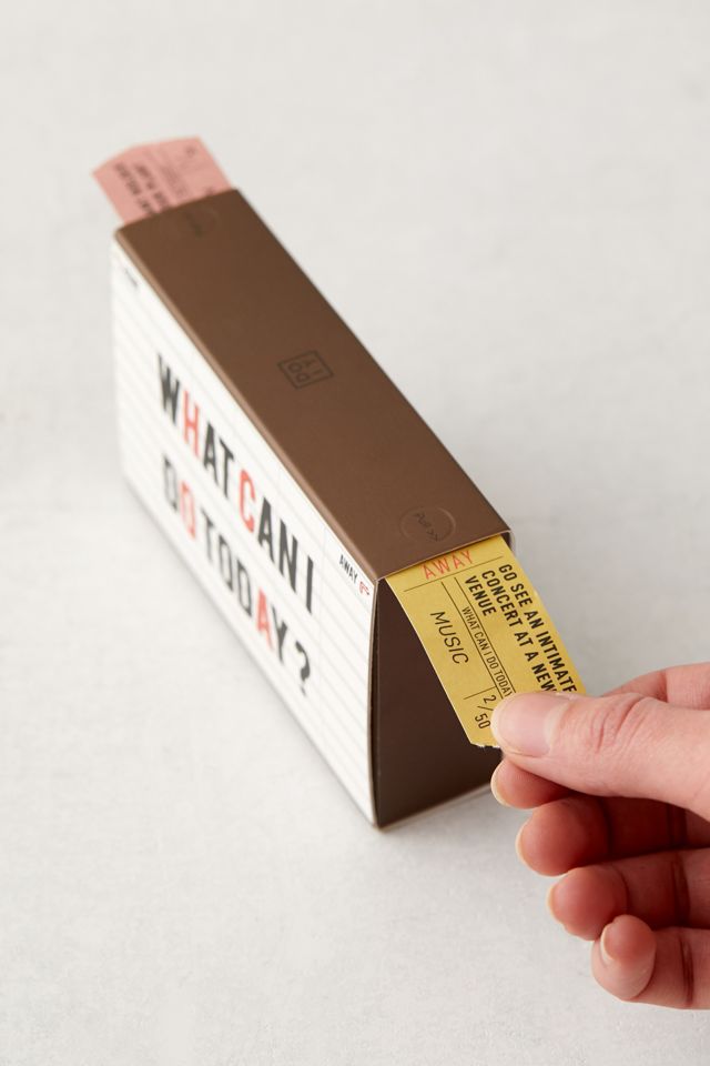 What Can I Do Today? Ticket Box | Urban Outfitters