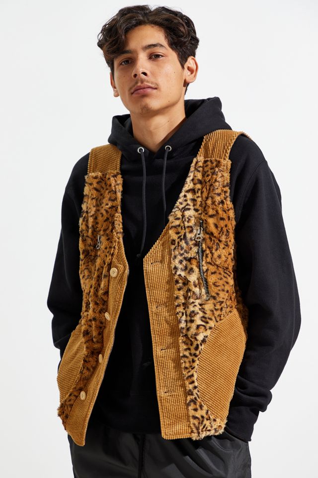 Fried Rice Leopard Reversible Vest | Urban Outfitters Canada