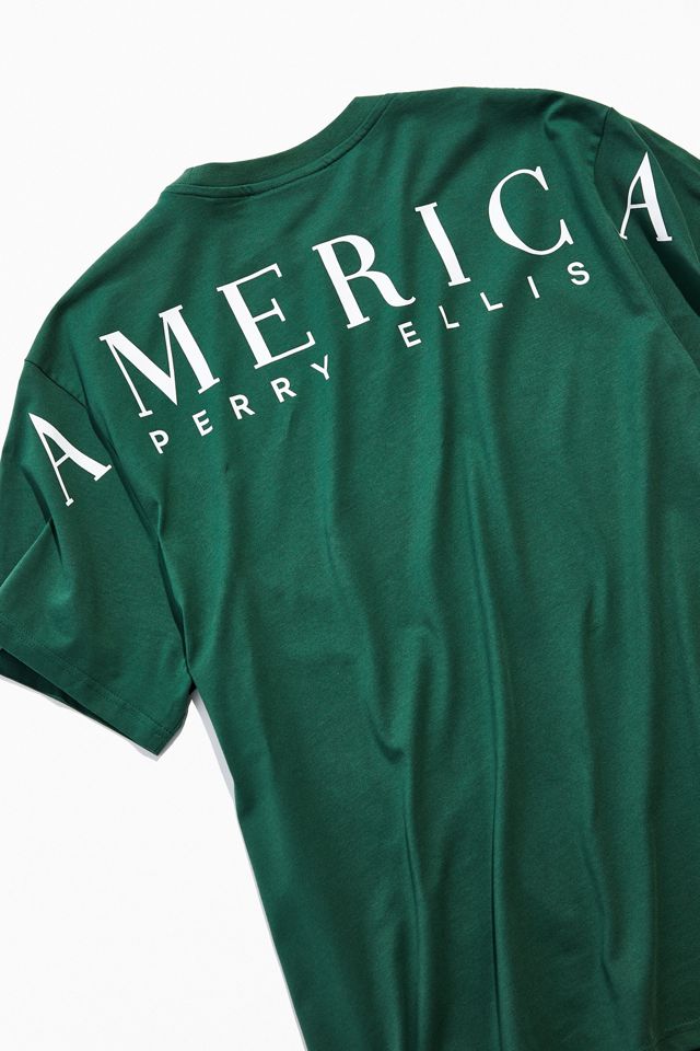 Perry Ellis Logo Tee | Urban Outfitters