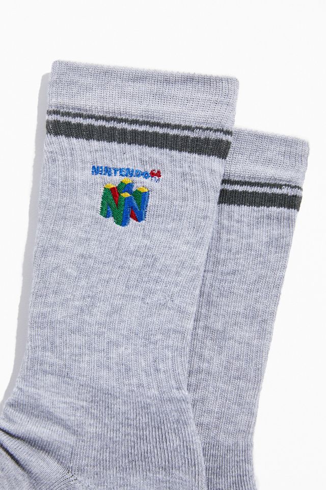 Nintendo 64 Sport Crew Sock | Urban Outfitters