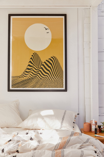 Little Dean Desert Flight Art Print | Urban Outfitters
