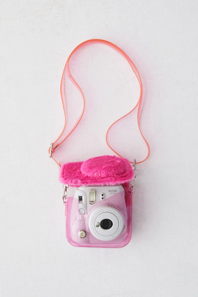 Faux Fur Instax Mini 9 Camera Bag | Urban Outfitters Canada