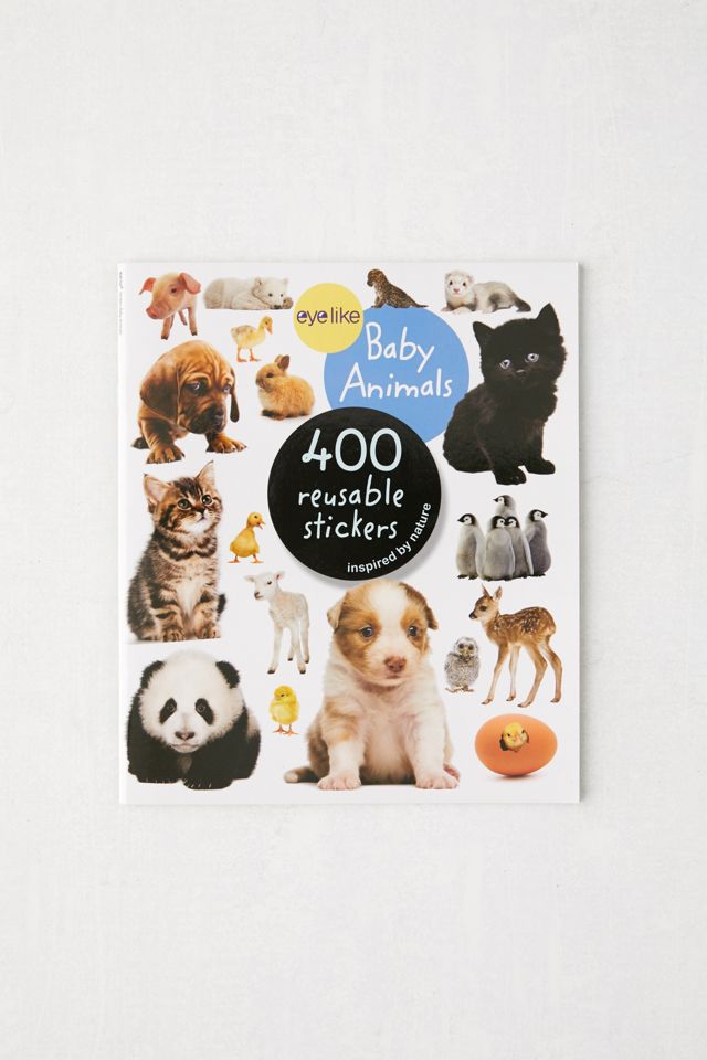 Eyelike Stickers: Baby Animals By Workman Publishing | Urban Outfitters