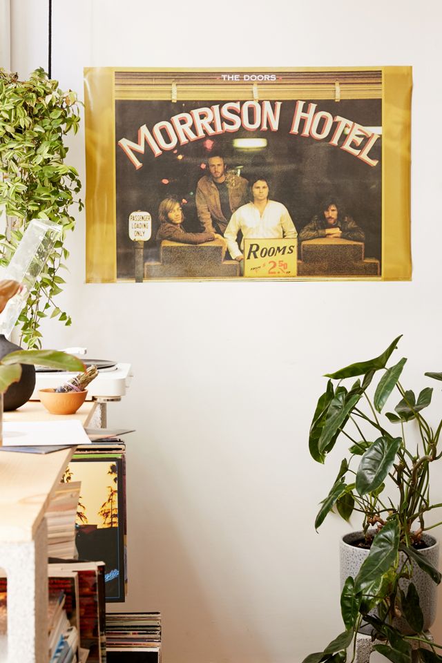 The Doors Morrison Hotel Poster | Urban Outfitters