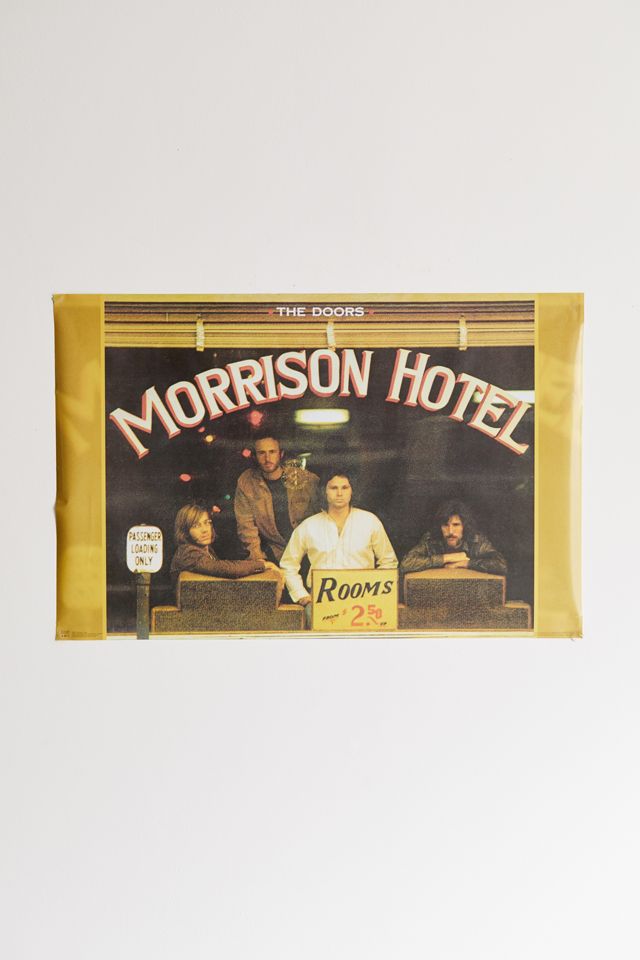 The Doors Morrison Hotel Poster | Urban Outfitters