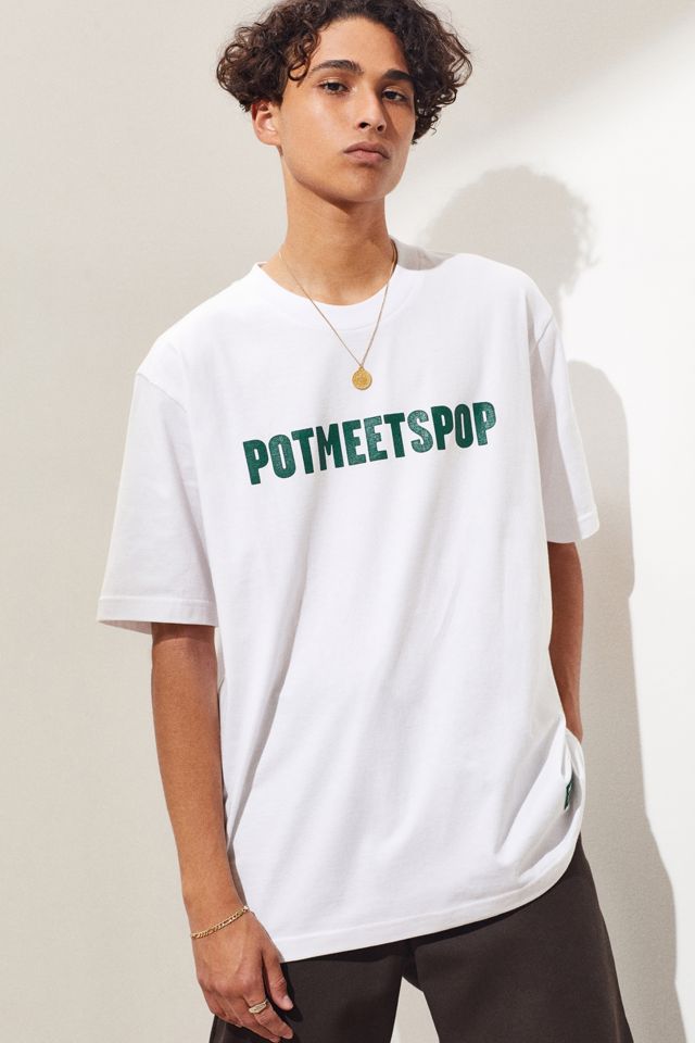 Pot Meets Pop Logo Tee | Urban Outfitters Canada
