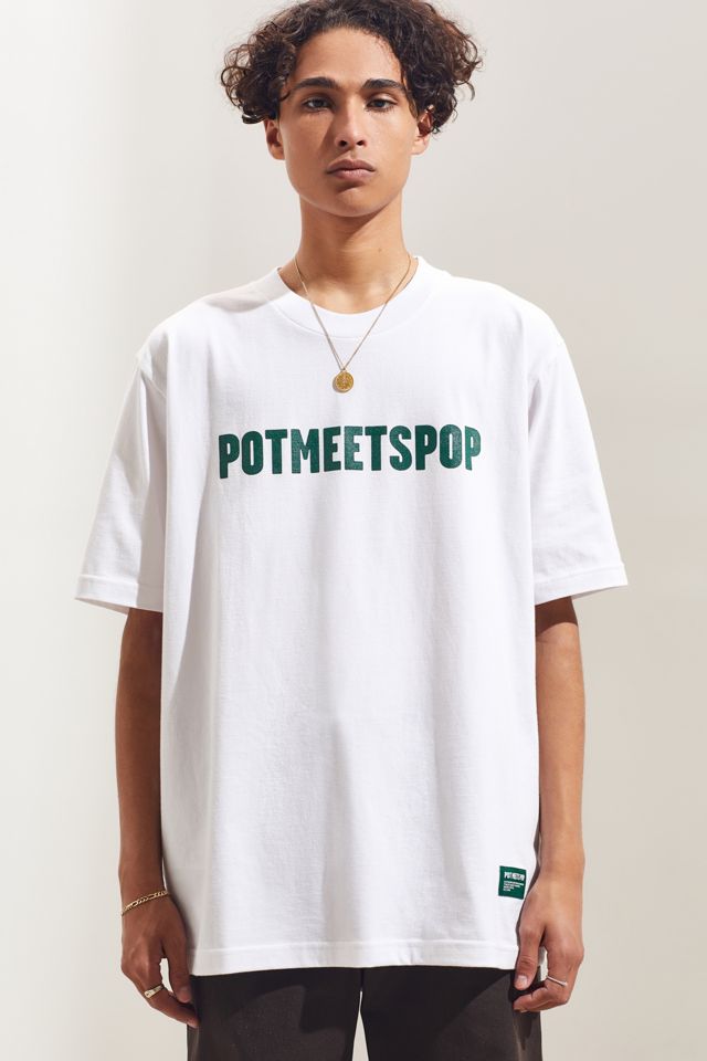Pot Meets Pop Logo Tee | Urban Outfitters Canada