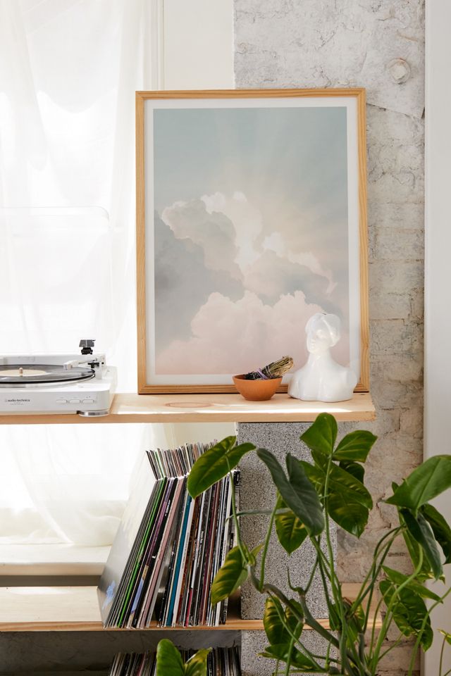 Sisi And Seb Clouds And Sun Rays Art Print | Urban Outfitters