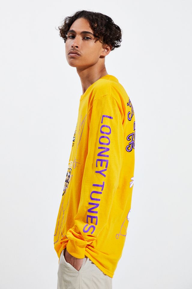 Looney Tunes Layered Graphic Long Sleeve Tee | Urban Outfitters